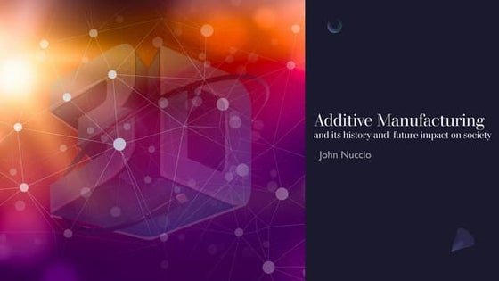 Multi Jet Fusion (MJF)-Additive Manufacturing.pptx | Business ...