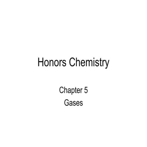 Honors Chemistry ch 5.ppt............................ | PPT