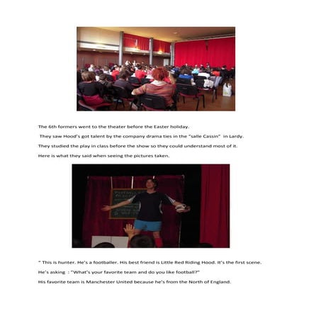 Hood's got talent in lardy | PDF