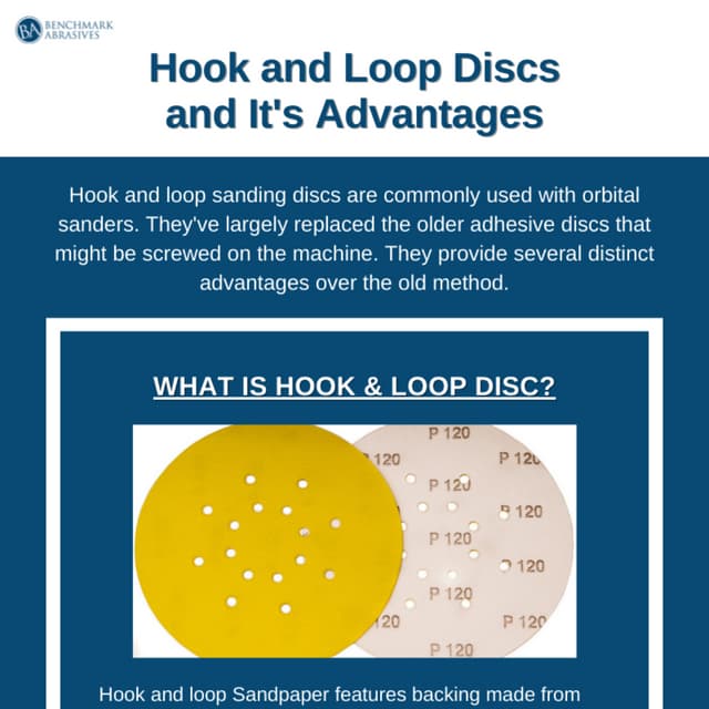 Hook and Loop Discs and its Advantages | PDF
