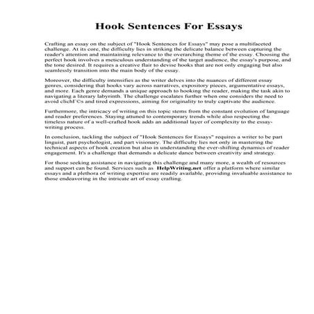 Types Of Hooks For Essays.pdf