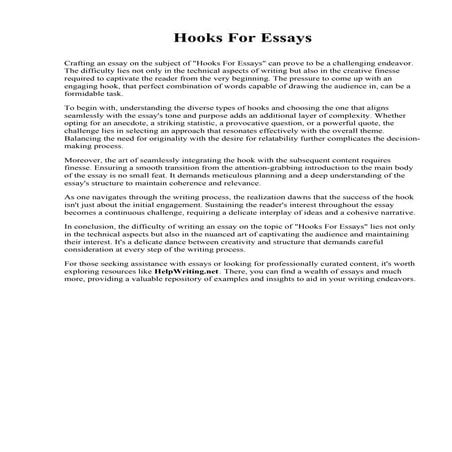 Hooks For Essays.pdf