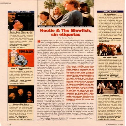 Hootie and The Blowfish, sin etiquetas | PDF