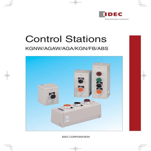 Hộp nút nhấn, hộp điều khiển IDEC Control Box - beeteco.com
