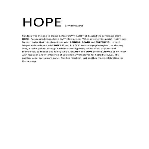 Hope | PDF