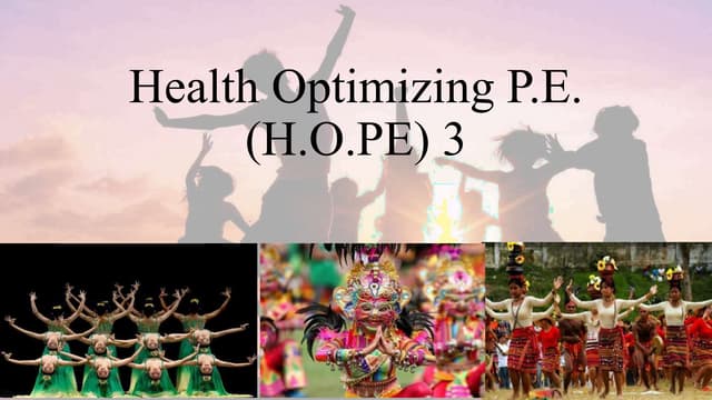 Phed 12 chapter 3 pe and health | PPTX
