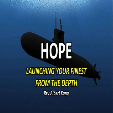 Hope launching your finest from the depth | PPT