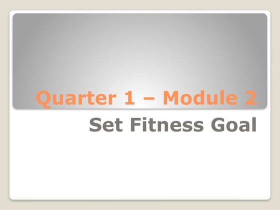FITT Goals based on Training Principles | PPTX | Fitness and Exercise | Healthy Living