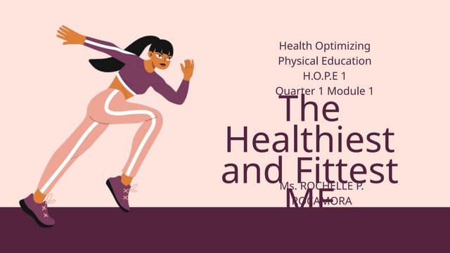 Health optimizing physical_education[1] BY GLADYS ALOYON | PPTX