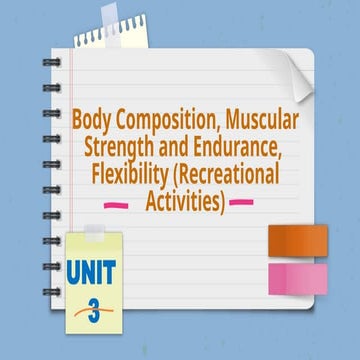 Health Optimizing Physical Education 4 - LESSON 1 Quarter Three | PPTX