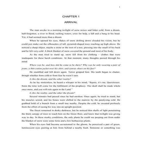 Hope chapter 1 | PDF