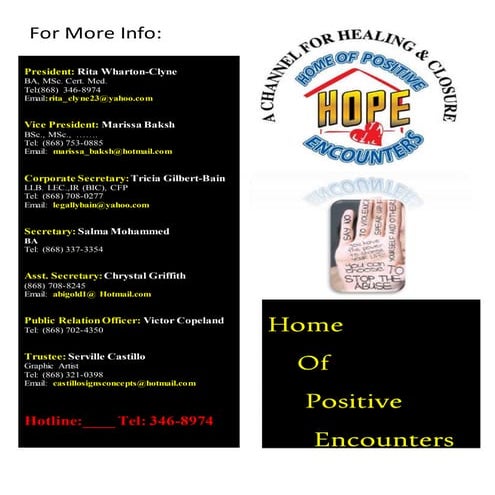 Hope contact info | DOCX