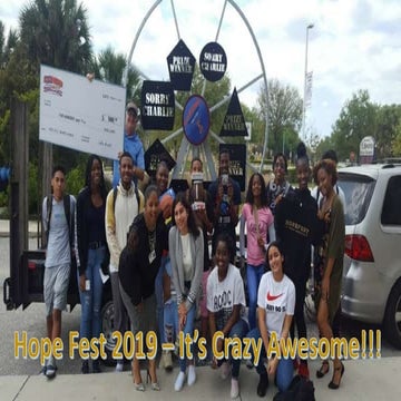 Hope Fest - It's Crazy Awesome!!! | PPTX