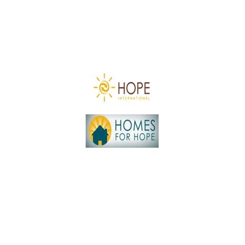 HOPE International and Homes for HOPE | PPT