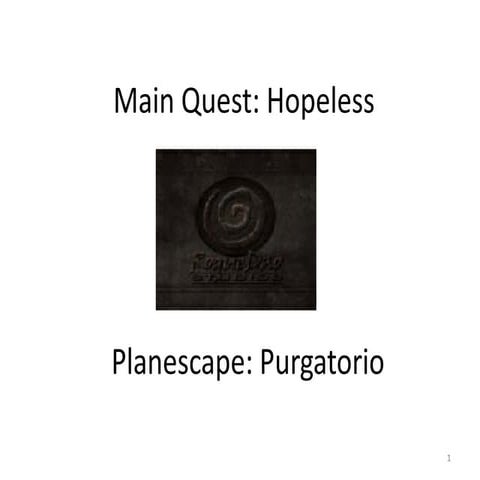 Hopeless Main Quest | PDF