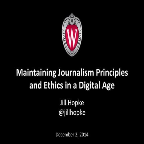 Journalism ethics | PPT