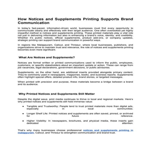 From Boardroom to Billboard_ The Power of Notices and Supplements ...