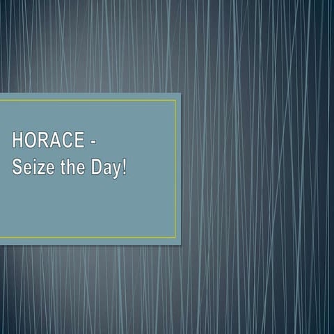 Horace-.ppt