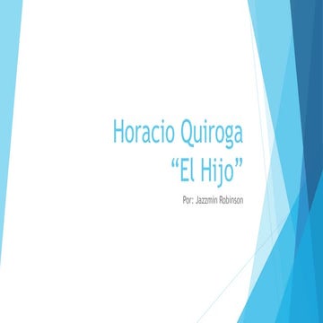 Horacio Quiroga | PPTX