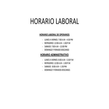 horario laboral xhp vbvcbvcvbvcbcvbcvbvbcvb | DOCX