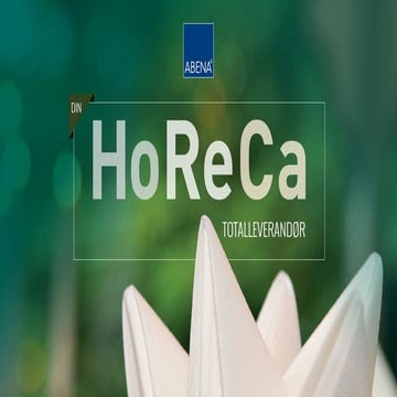 Horeca præsentation - Abena 2017 | PDF