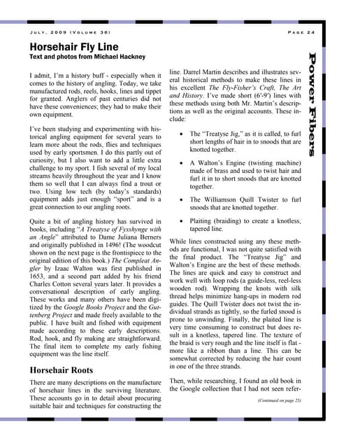 Fly lines how to make them overview | PDF | Women\'s Outerwear | Women ...