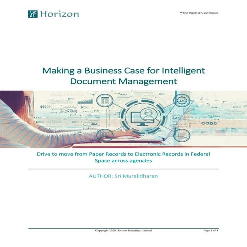 Horizon DMS White Paper | PDF