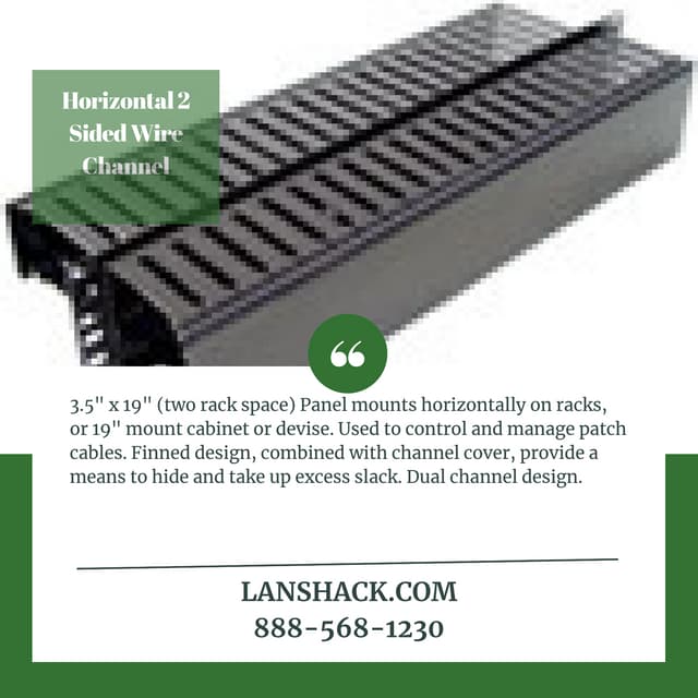 Horizontal 2 Sided Wire Channel | PDF