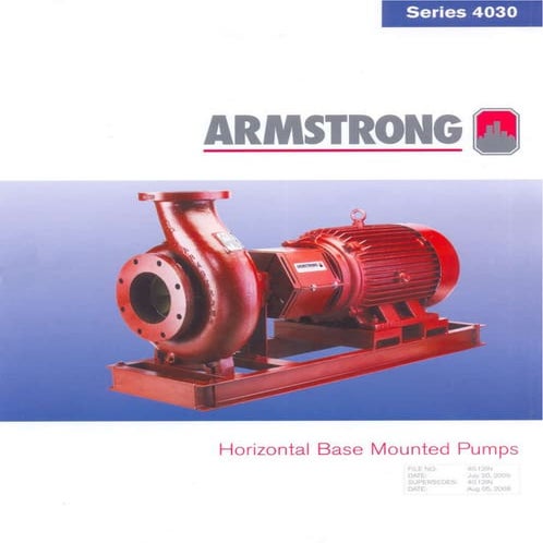 Horizontal base mounted pumps | PDF | Physics | Science