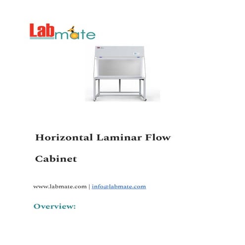 Horizontal Laminar Flow Cabinet | PDF