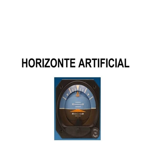 Horizonte Artificial 022 01 02 04 | PPT