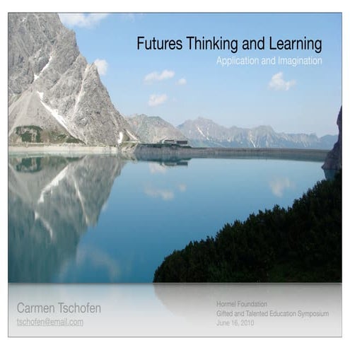 Futures thinking and learning | PDF