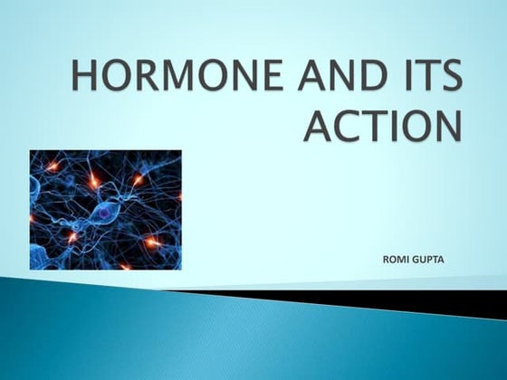 Mechanism of steroid hormone action | PPT