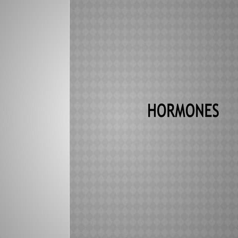 hormones.pptxhyttrttrt55555555t5rrr44er4e | PPTX