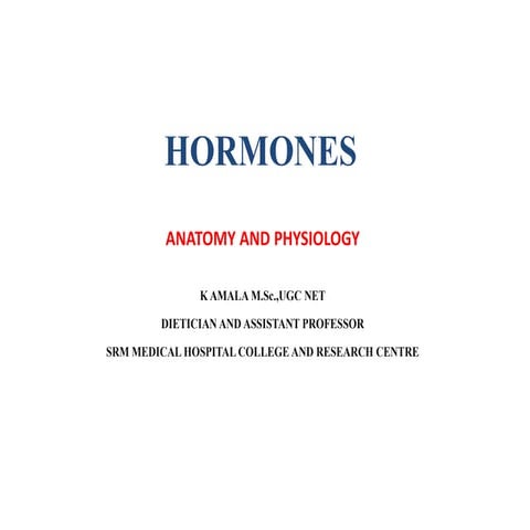 Hormones | PPT