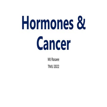 Hormones & Cancer f.pptx