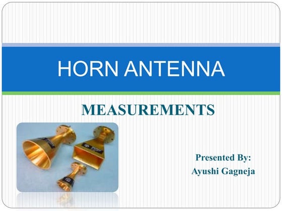 Design and Application of Biconical Antenna | PPTX | Physics | Science