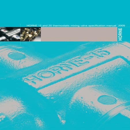 Horne - Thermostatic Mixing Valves (TMV's) Taps & Showers - Brochure | PDF