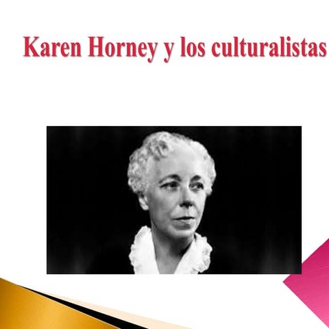 Horney completo presentacion de su vida y sus obras | PDF