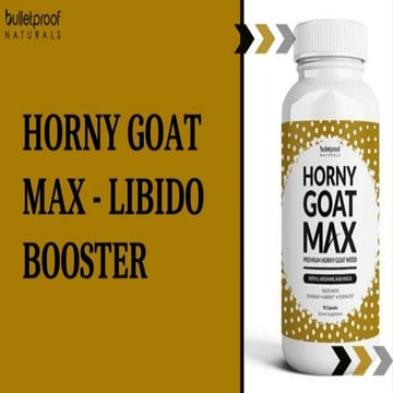 Horny Goat Max - Libido Booster | PPT