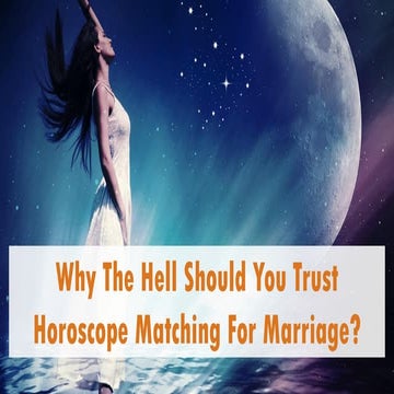 Horoscope matching for marriage | PDF