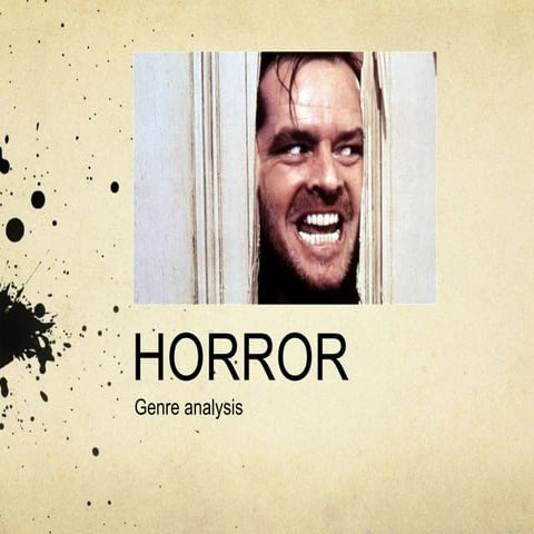 What is horror | PPTX