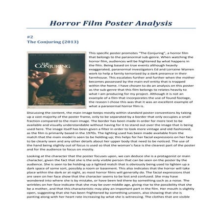 Poster analysis | PPTX