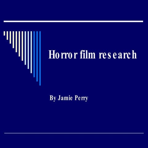 Horror film themes | PPTX