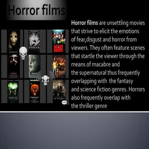 Horror films | PPT