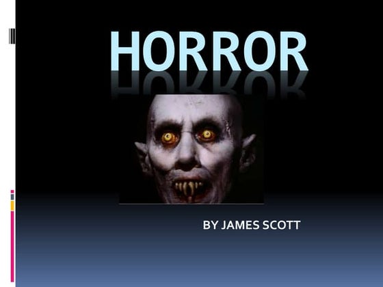 What is horror | PPTX