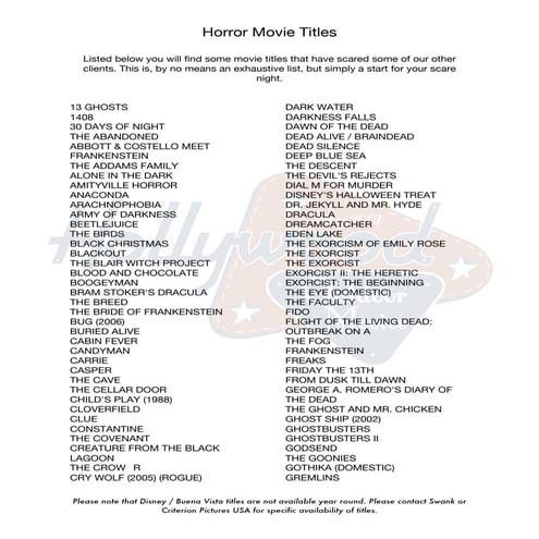 Halloween movie trivia with multiple choices | PDF