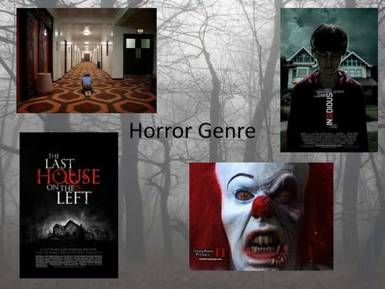 Conventions of the horror genre | PPT