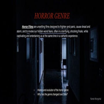 History of genre | PPTX