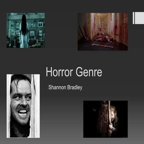 Horror genre and conventions | PPTX | Horror | Genres